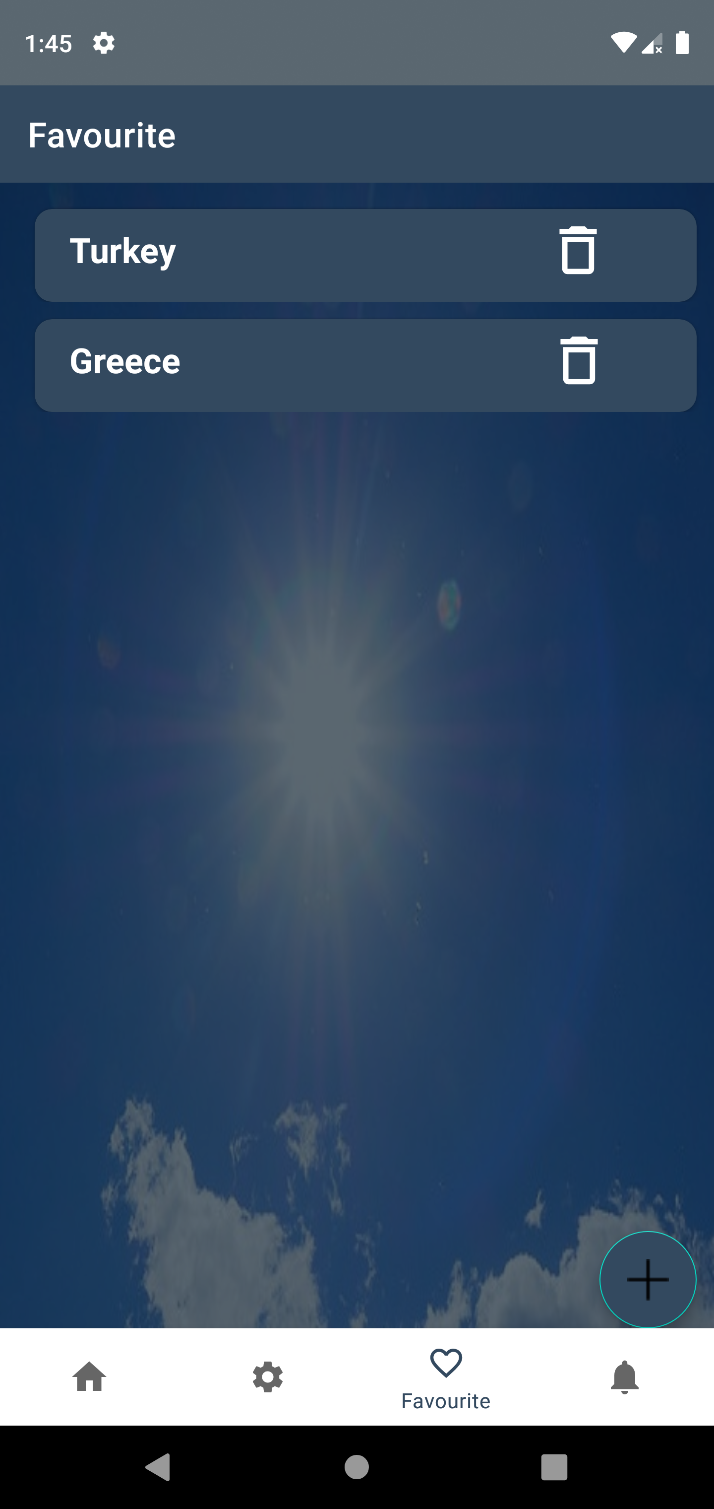 GitHub - AyaHassanAbdelghany/WeatherForecast