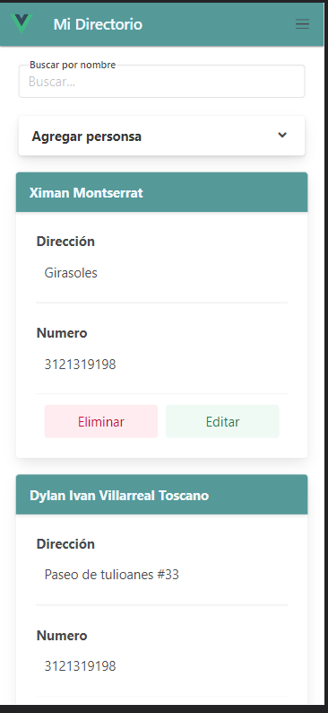 GitHub - dylanson25/Directorio_vue: CRUD Creado con motivos de ...