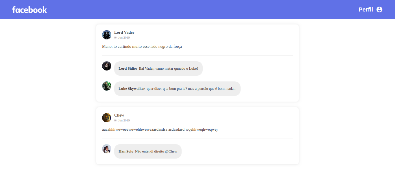 GitHub - MelquiasRibeiro/FaceClone: A facebook clone with React.js