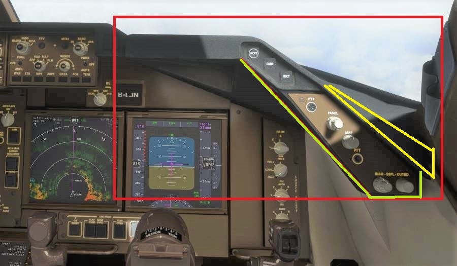 BOEING 747-8i FLIGHT DECK MODELING AND COLOR · Issue #298 ...