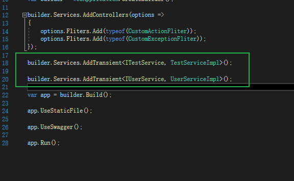 容器中无法通过Type获取宿主类库的实例 · Issue #1 · d4ilys/Daily.ASPNETCore.Mini · GitHub