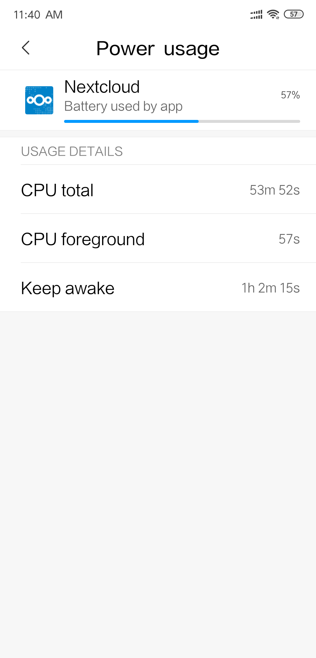 Battery drain with AutoUpload · Issue #4406 · nextcloud/android · GitHub