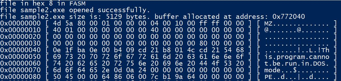 GitHub - vlabsc/file_in_hex: print the content of file in hex format - written in FASM