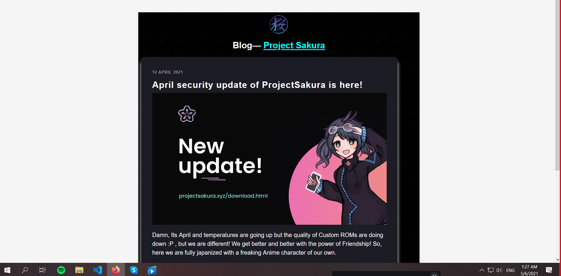 Responsiveness to the blog in different viewport · Issue #288 · ProjectSakura/ProjectSakura ...