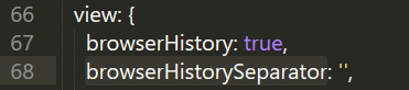 Error when setting the browserHistorySeparator to an empty string · Issue #3803 · framework7io ...