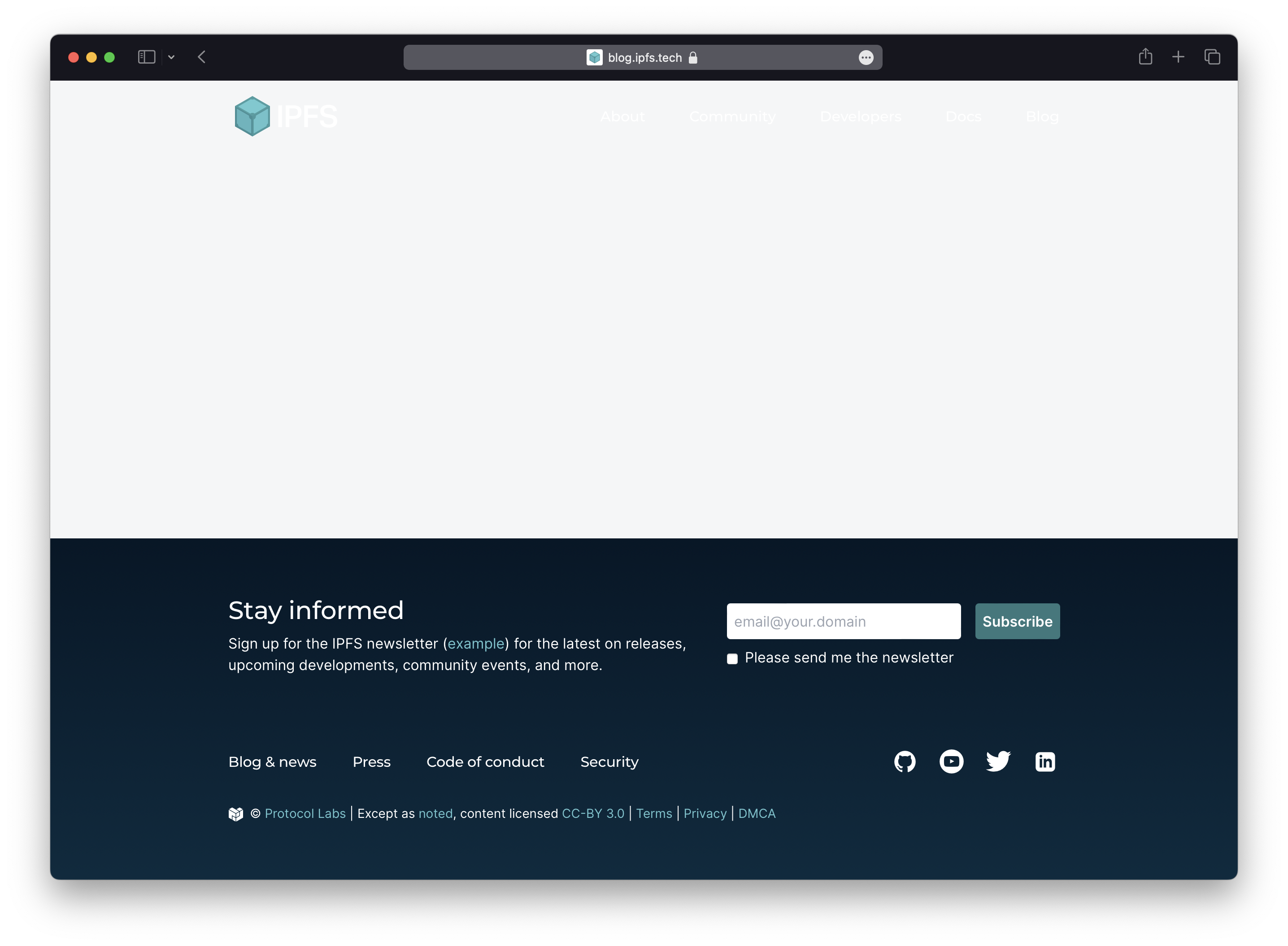 Navigating from post to author page shows no content or too much · Issue #639 · ipfs/ipfs-blog ...