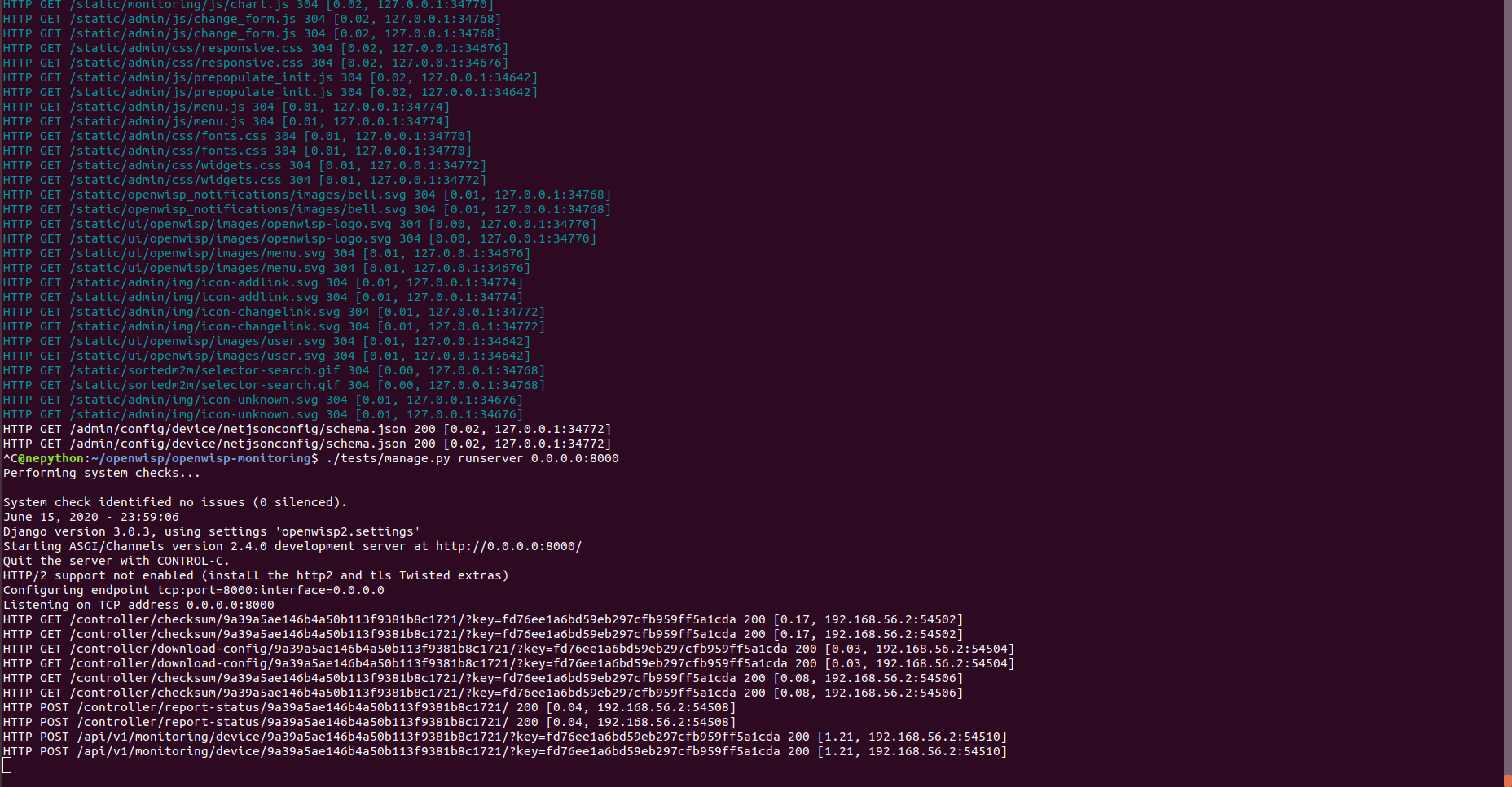 [bug] All Logs Are Being Duplicated · Issue 131 · Openwisp Openwisp Monitoring · Github