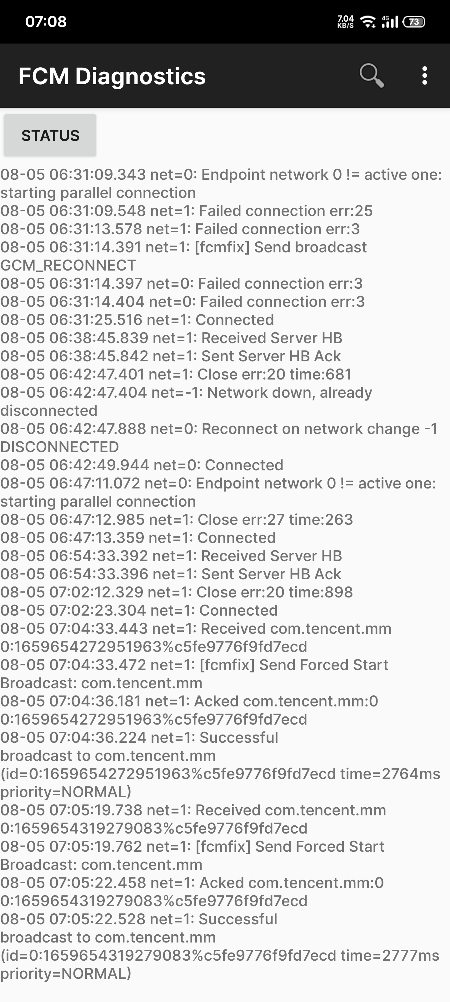 日志显示Successful broadcast tocom.tencent.mm但是没有消息推送 · Issue #70 · kooritea/fcmfix · GitHub