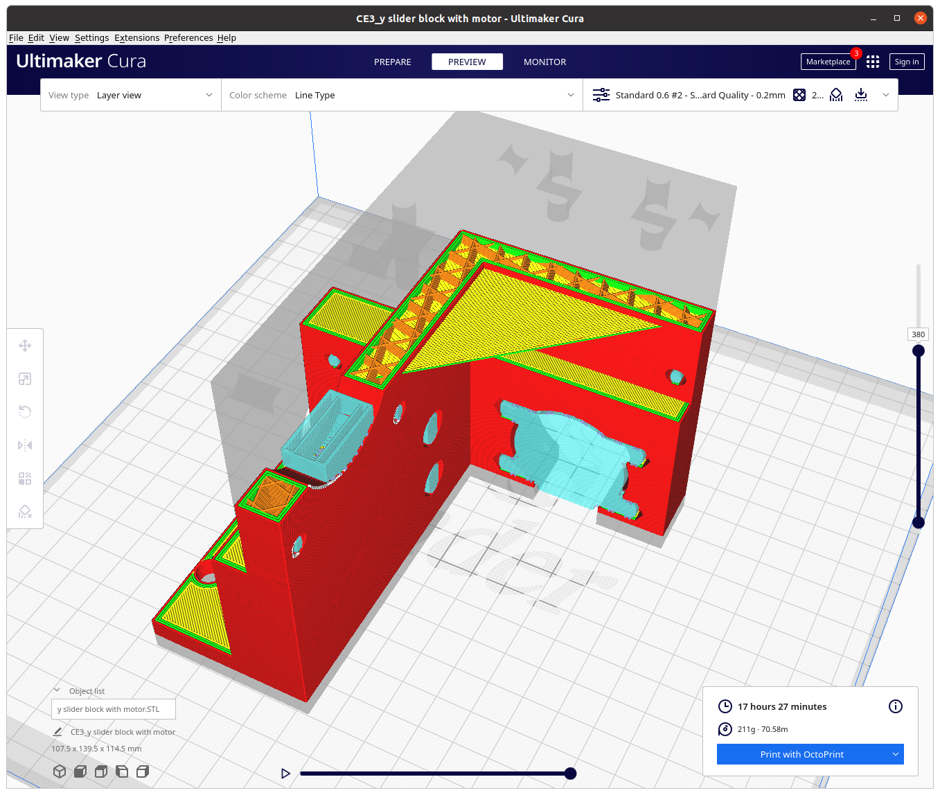 Incorrect Bridging On Single Layer · Issue 11220 · Ultimakercura · Github 