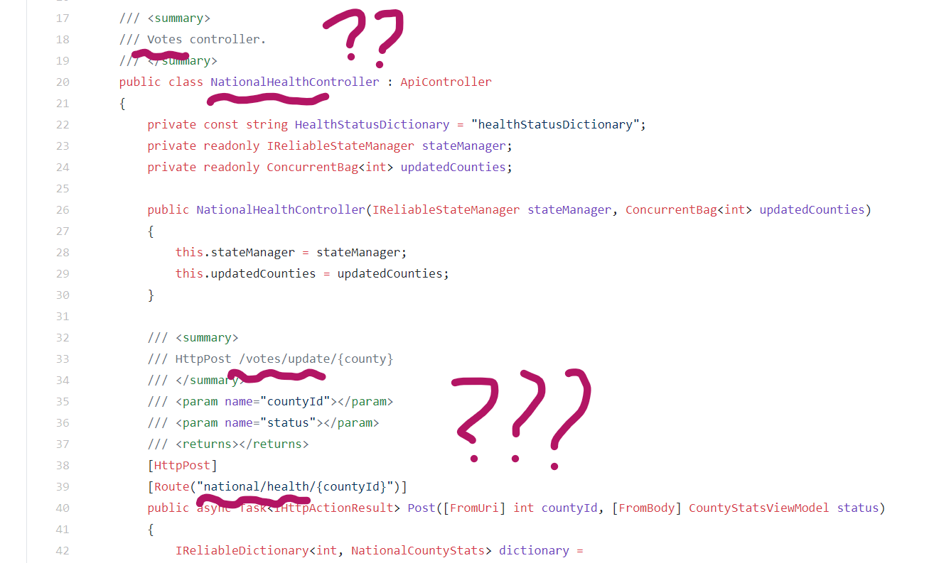 Inline documentation incorrect · Issue #18 · Azure-Samples/service ... Inline documentation incorrect · Issue #18 · Azure-Samples/service ...