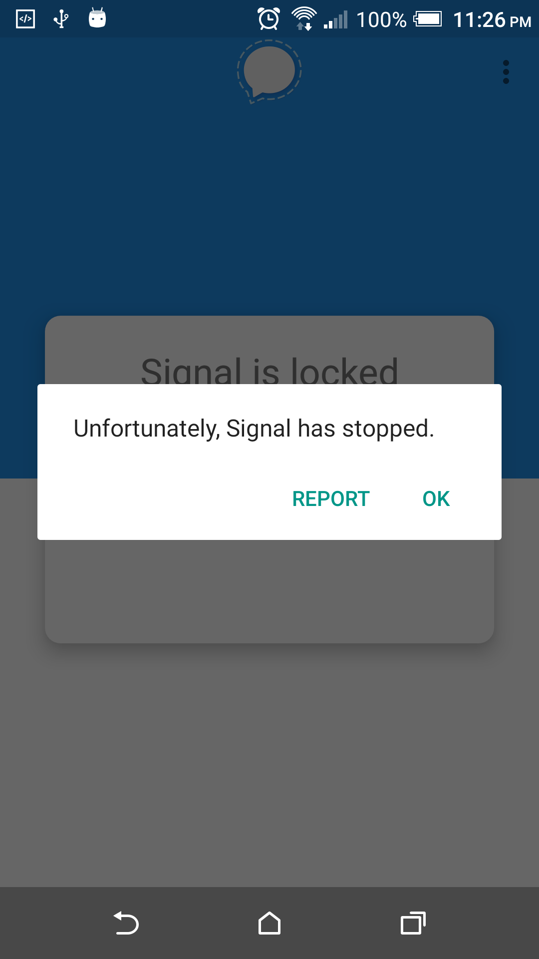 Signal crashes on opening · Issue #8997 · signalapp/Signal-Android · GitHub