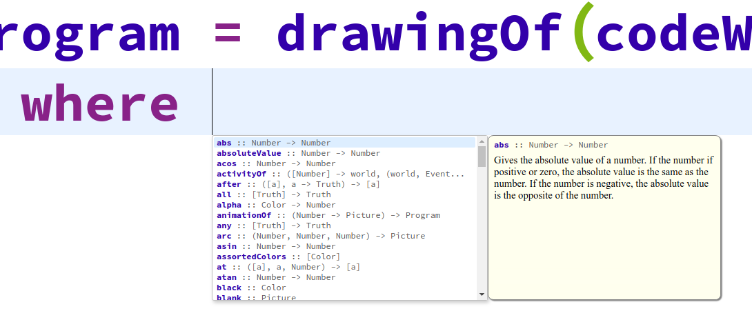 Some editor elements don't scale when increasing the font size · Issue #872 · google/codeworld ...
