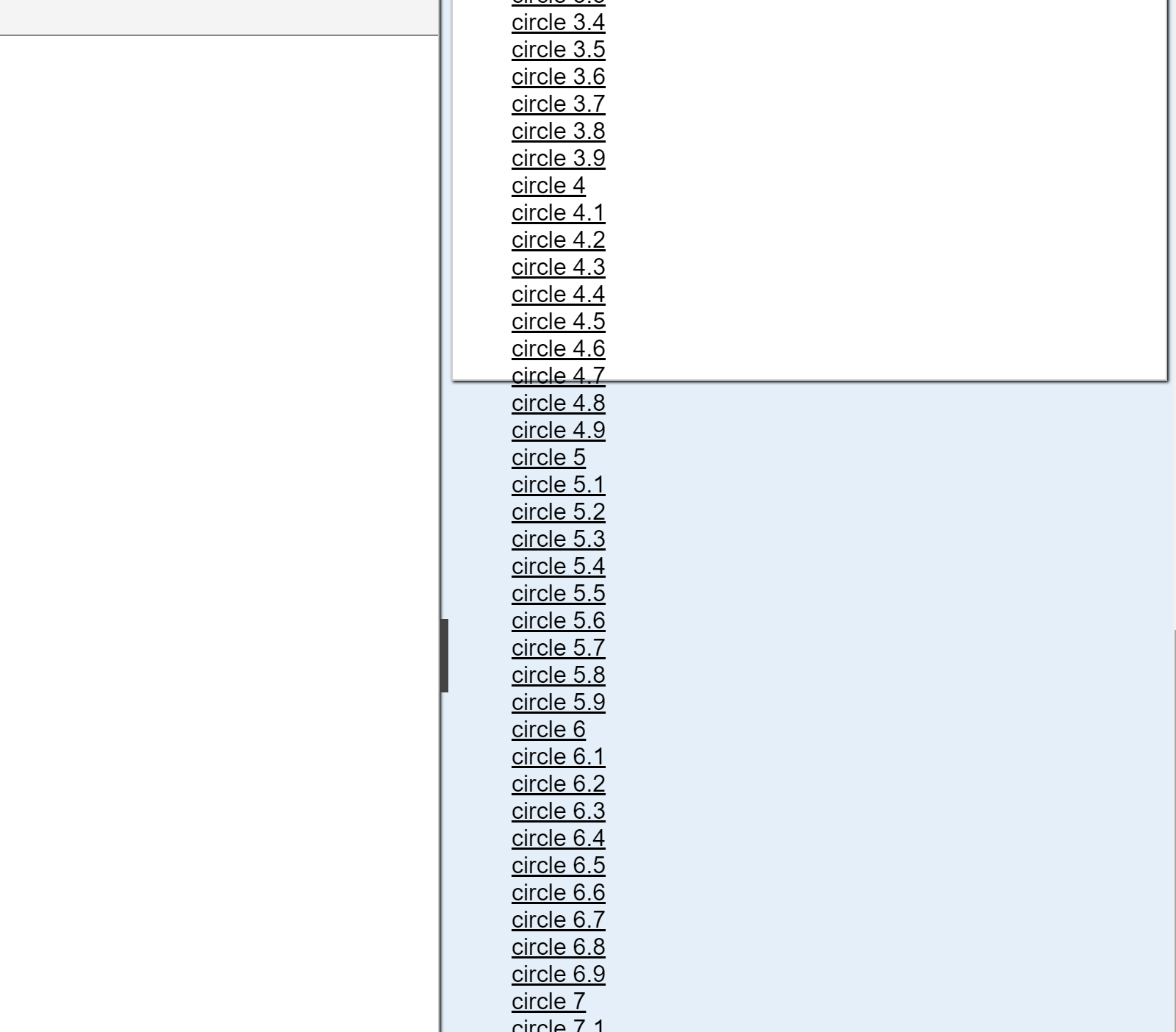 Inspect area doesn't scroll correctly · Issue #1429 · google/codeworld · GitHub