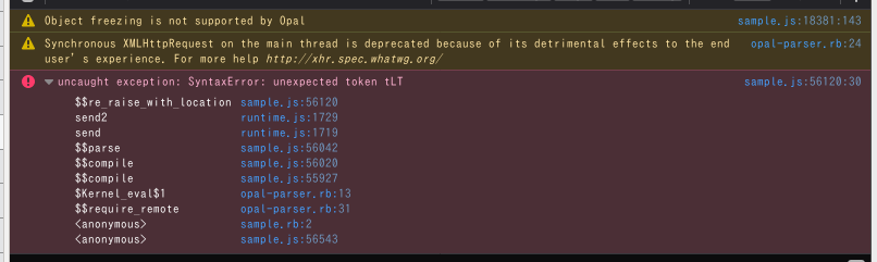 When remote resource does not exist, require_remote raises SyntaxError · Issue #2107 · opal/opal ...