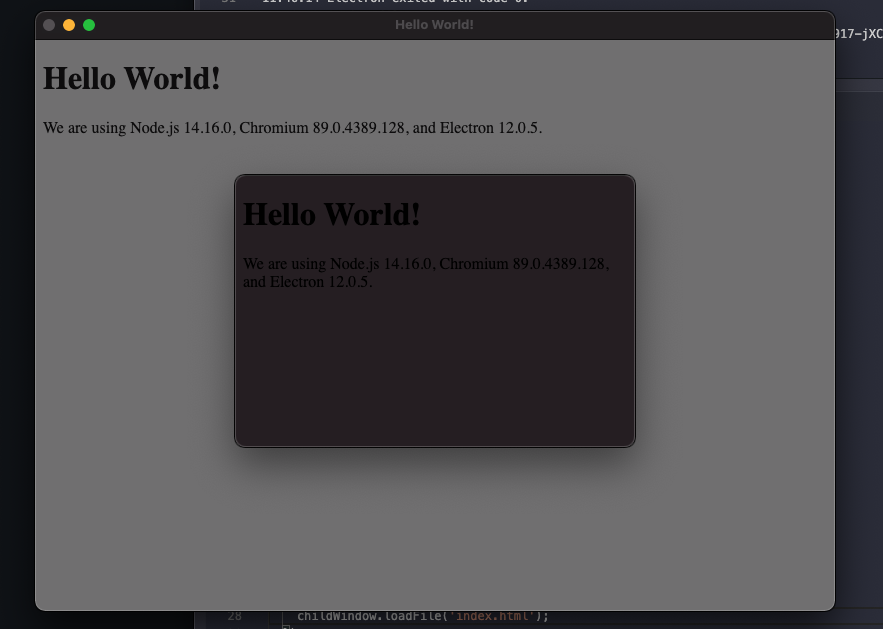 [Bug]: Child BrowserWindow modal on macOS has no close, minimize, maximize buttons · Issue ...
