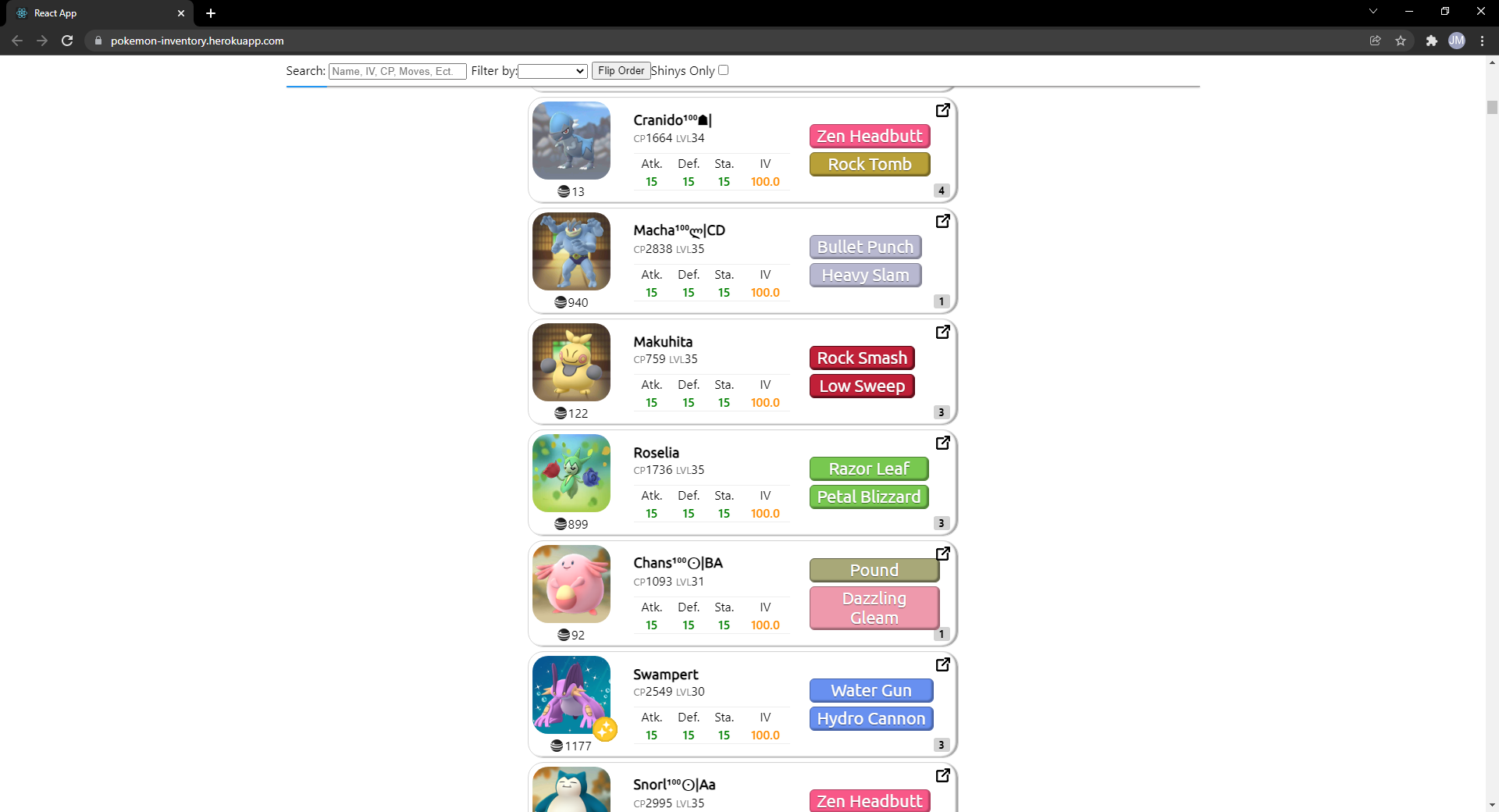 GitHub - MorphewPrime/pokemon-inventory: test