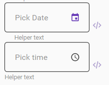 Wrong margin/padding on helper text for MaterialDesignOutlinedTimePicker · Issue #2738 ...