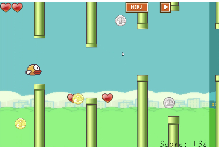 GitHub - chaozuoye/flappybird-: flappy小游戏
