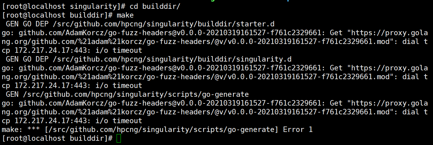 Install Singularity With A Trouble · Issue 6041 · Apptainer Singularity · Github
