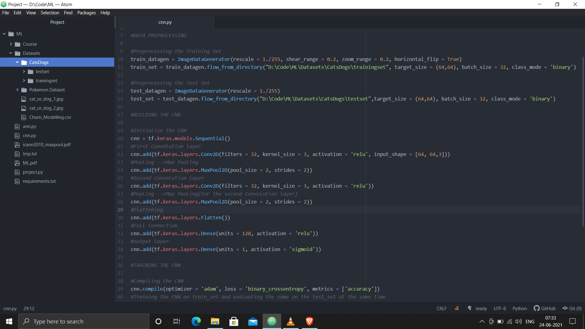 flow_from_directory throwing OS Error saying " The filename, directory ...
