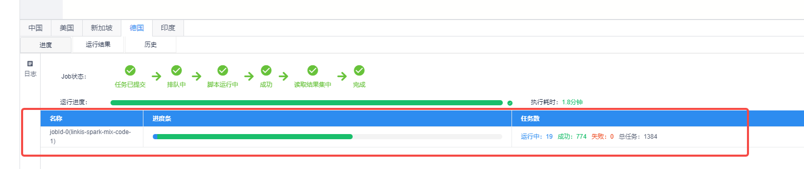 spark subtask进度条bug · Issue #1018 · apache/linkis · GitHub
