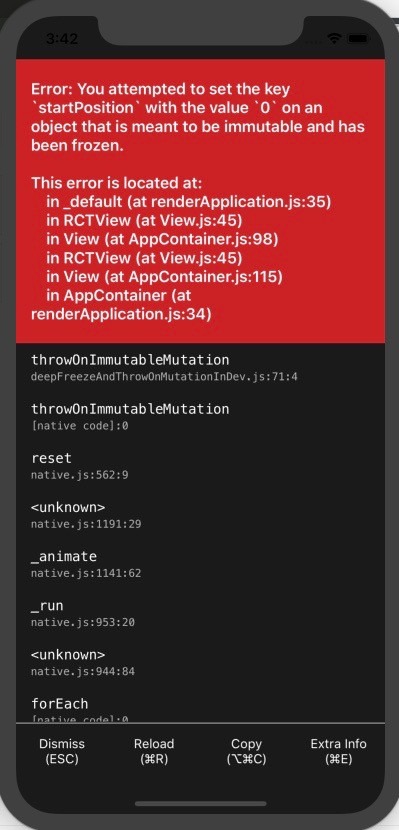 [react-native] Cannot animate shadowOffset props on iOS · Issue #655 · pmndrs/react-spring · GitHub