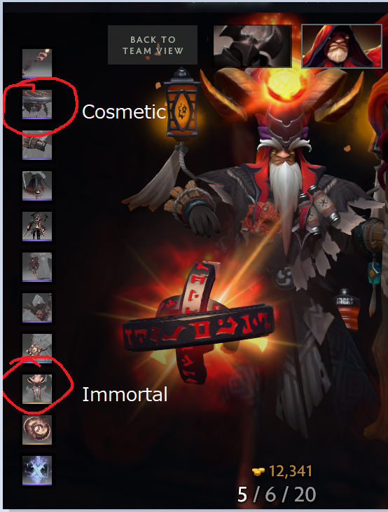 Warlock End Game Summary The Immortal Item With The Skill Effect