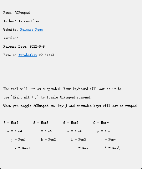 GitHub - AstronChen/ACNumpad: This is a simple tool that adds a ...