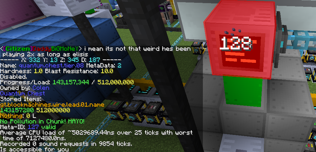 Super/Quantum chest causing obscene lag · Issue #8368 · GTNewHorizons ...