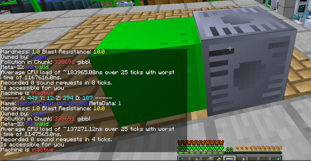 Extraordinary lag being created from GT · Issue #6414 · GTNewHorizons/GT-New-Horizons-Modpack ...