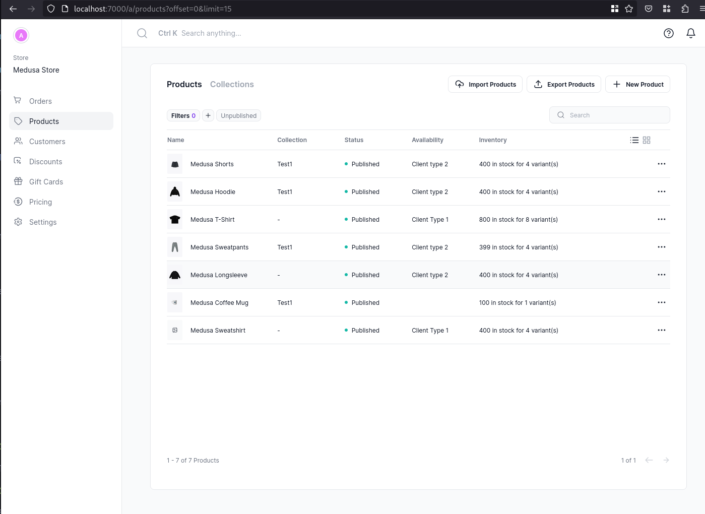 Suggestion: add product bulk delete feature · Issue #916 · medusajs/admin · GitHub