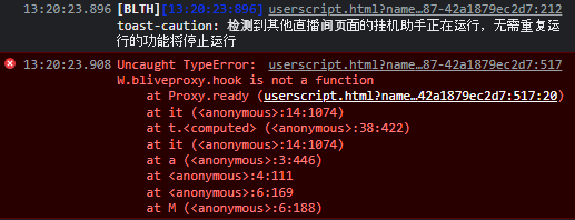 启用检查弹幕会导致脚本界面消失 · Issue #286 · andywang425/BLTH · GitHub