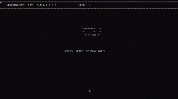 GitHub - RoushanKC/MINI_GAMES: Here I'll be posting c++ console games and browser games .Clone ...
