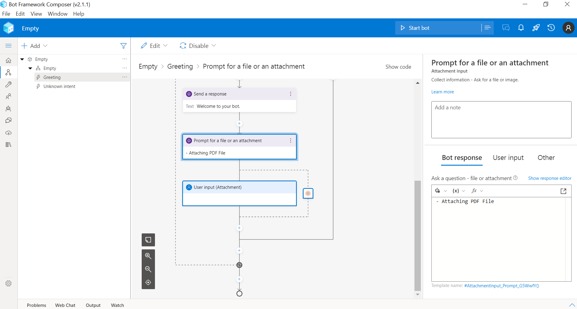 Attachment input File Type validation not works in Bot Composer 2.1.1 · Issue #9386 · microsoft ...