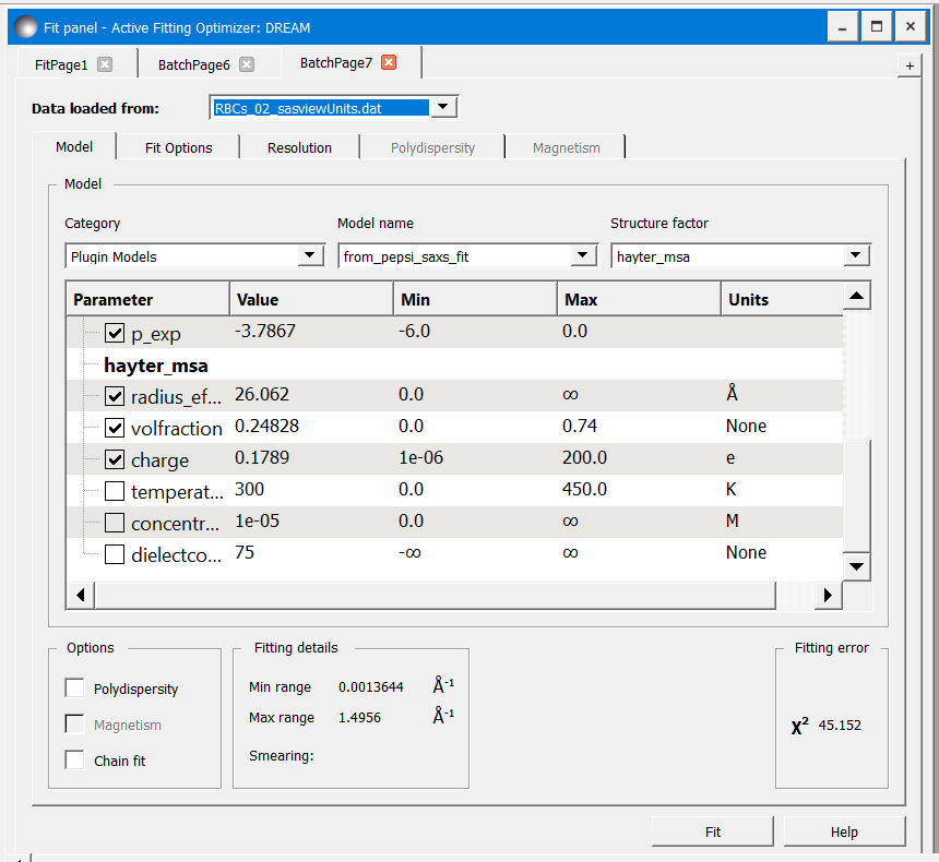Batch Fitting Fitpanel Does Not Contain The Updated Fit Parameters For Data · Issue 2018