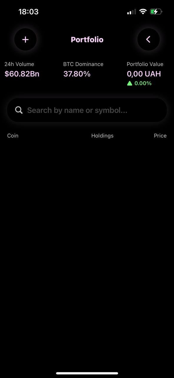 GitHub - spartannik/Crypto-Tracker