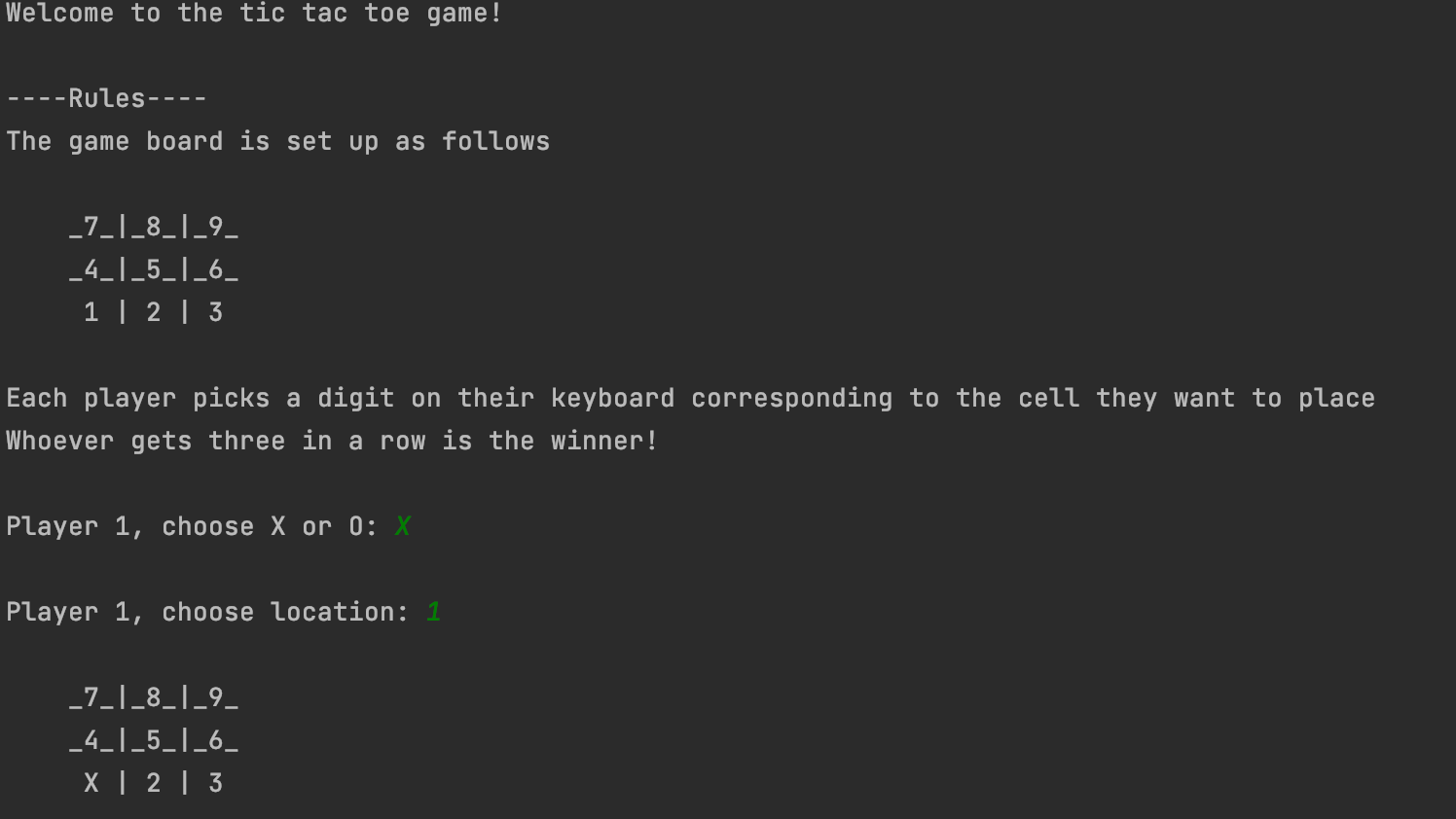 GitHub - itmacleod1995/tictactoe: Python program that plays tictactoe