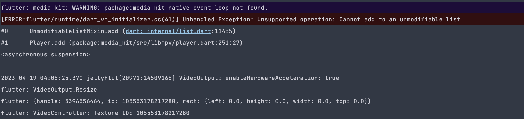 [Question] The video won't start in macOS with error · Issue #140 · media-kit/media-kit · GitHub