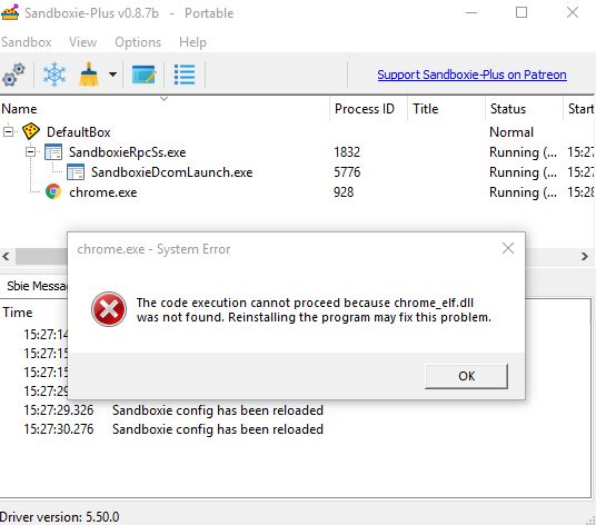 chrome.exe - System Error, chrome_elf.dll was not found, chrome doesn't ...