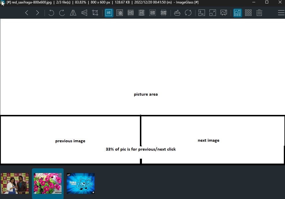 clickable areas in the screen [windowed mode/full screen] · Issue #1468 · d2phap/ImageGlass · GitHub