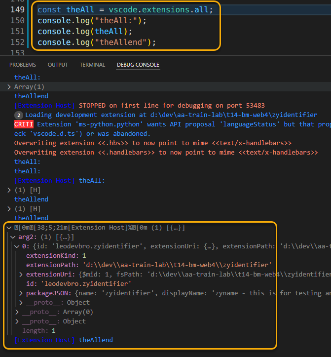 extension.all API returns outdated result when onDidGrantWorkspaceTrust · Issue #127055 ...