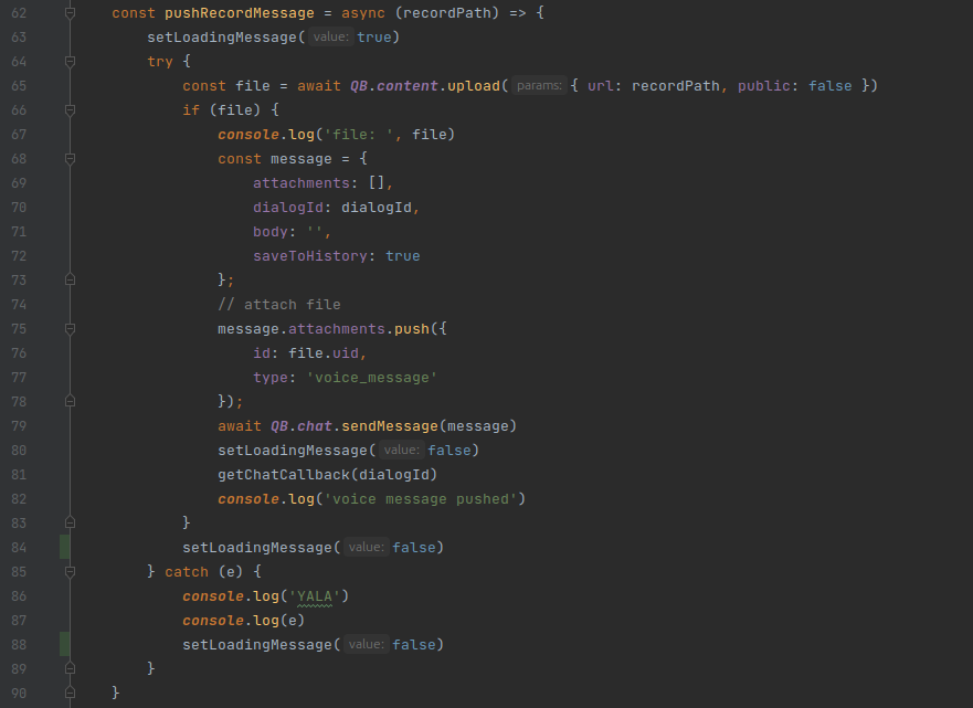 Error: Can't load file from uriString when upload audio file Android · Issue #35 · QuickBlox ...