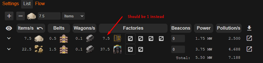 Krastorio 2 problems · Issue #265 · factoriolab/factoriolab · GitHub