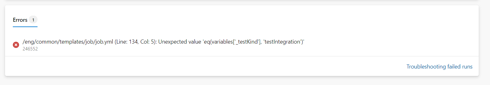 How to override a task "continueOnError" to have a condition with variables? · Issue #13239 ...