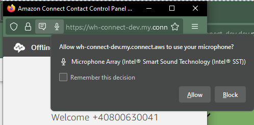 CCP fails to access microphone after login popup in Firefox · Issue #604 · amazon-connect/amazon ...