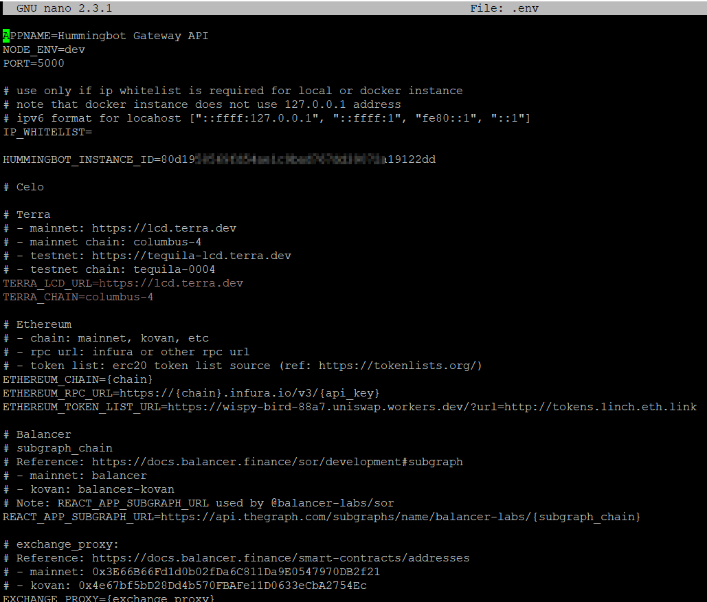 Gateway-api source crashed when filling only environment for terra · Issue #3326 · hummingbot ...