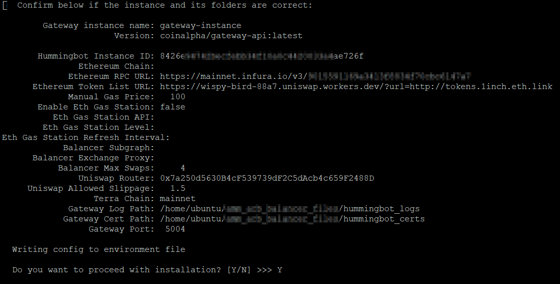 create-gateway script when using terra · Issue #3327 · hummingbot/hummingbot · GitHub