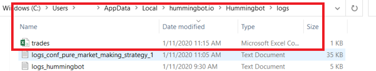 [BUG] Error exporting trades in Windows · Issue #1302 · hummingbot/hummingbot · GitHub