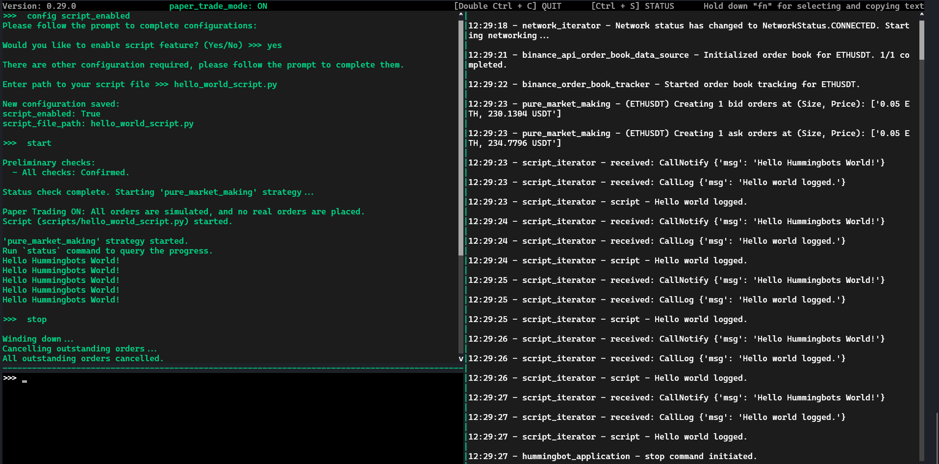 [BUG] script folder is empty after install or update · Issue #2065 · hummingbot/hummingbot · GitHub