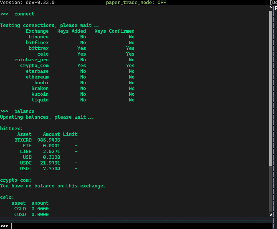[BUG] Celo CLI error: 'gold' · Issue #2388 · hummingbot/hummingbot · GitHub